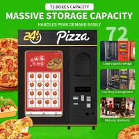 China Fully Automatic Pizza Vending Machine with 32-inch Touch Screen Multi-Language Interface and 24/7 Availability for sale