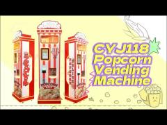 電動ポップコーン機 自動 500kg 220V コイン / ビルの支払い