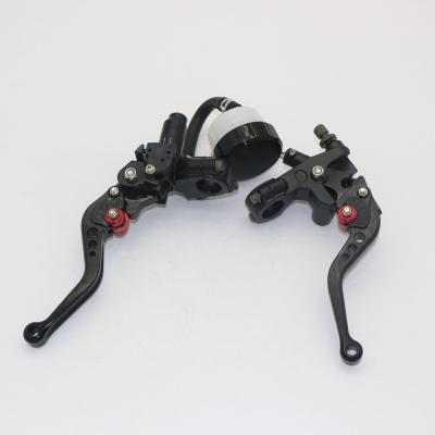 China MOTORCYCLE CLUTCH AND BRAKE LEVER  CNC Master Cylinder Reservoir Set for sale