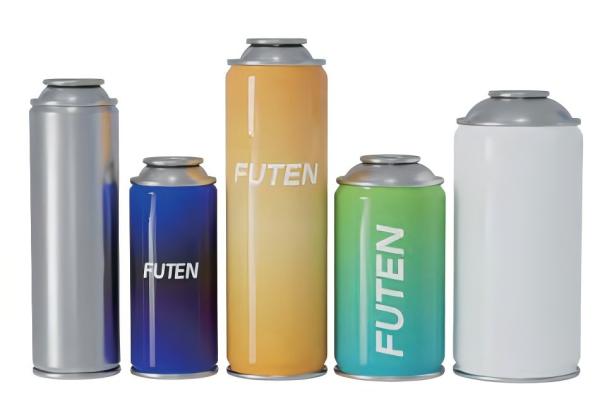 Quality Reusable Pressurized Aerosol Can Eco Friendly Straight Sided Aerosol Cans for sale