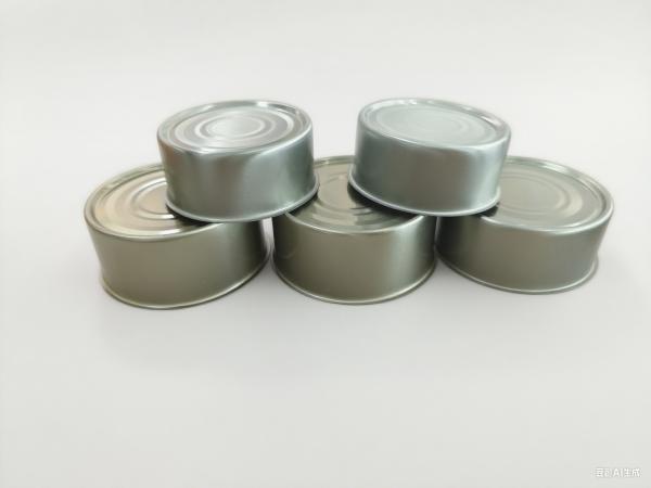 Quality Vertical Steel Straight Round Tin Cans Recyclable Sided Tin Can Food Safety for sale