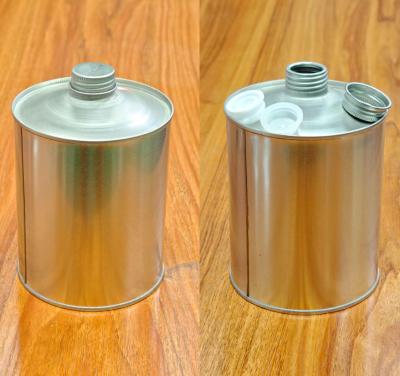 China 1000ml Capacity Top Tin Containers 85mm×85×190 19mm Opening For Industrial Raw Material Storage for sale