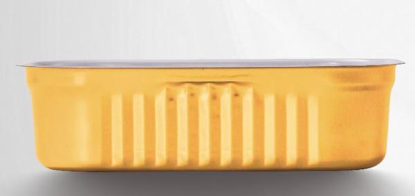 Quality 25g Rectangular Tin Cans 104 X 60mm BPA Free Lids Easy Peel Food Tin Cans Full Open 29.6mm Slim Profile for sale