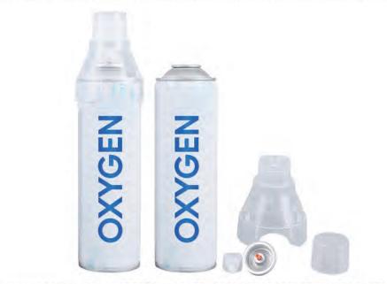 Quality Customizable Tinplate Oxygen Aerosol Can - Ideal for Oxygen and Gas Packaging for sale