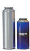Quality Customized Necked Aerosol Containers Tinplate 52mm Diameter For Automotive Care for sale