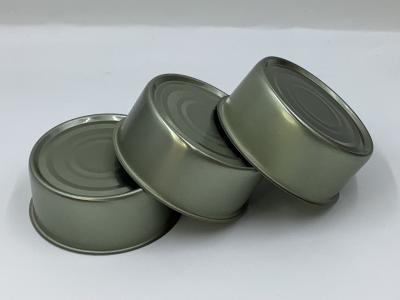 China 180ml Two Piece Can 73mm×51mm Snack Packaging Tin Containers With Lids for sale