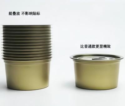 China Customized Stackable Tin Cans & Covering Snacks / Spices / Punch Dry Goods & Creating Exclusive Storage Containers for sale