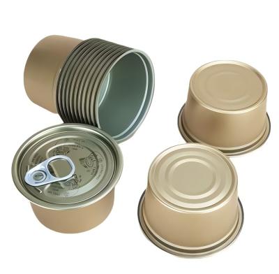 China Customized Stackable Tin Cans & Covering Snacks / Spices / Punch Dry Goods & Creating Exclusive Storage Containers for sale