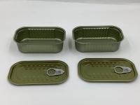 Quality Food Grade Sealing Rectangular Tin Containers 154*87*H23 Corrosion Proof for sale