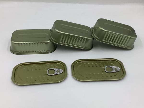 Quality Customizable Rectangular Tin Cans 2 Piece Can Sturdy And Sealed Multiple for sale