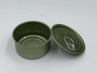 China 40ml Small Round Metal Containers Space Saving For Storage​ And Snack Packaging for sale