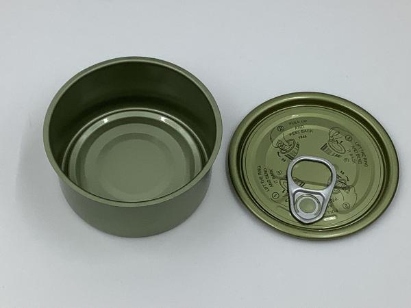 Quality 40ml Small Round Metal Containers Space Saving For Storage​ And Snack Packaging for sale