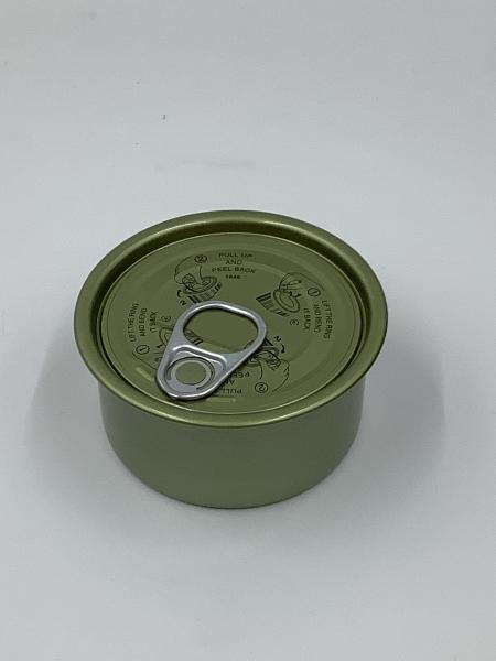 Quality 40ml Small Round Metal Containers Space Saving For Storage​ And Snack Packaging for sale