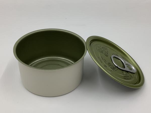 Quality Tailored Two Piece Shallow Round Tin Cans Caliber 202 55ml 53mm×32mm for sale