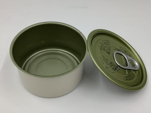 Quality Tailored Two Piece Shallow Round Tin Cans Caliber 202 55ml 53mm×32mm for sale