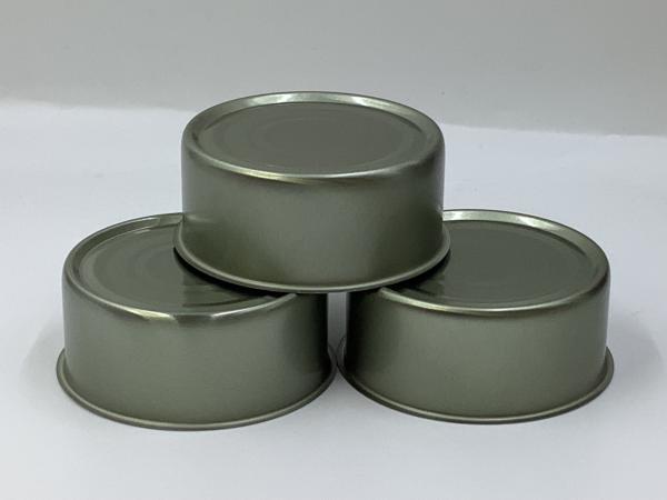 Quality 110ml Round Tin Can 65mm×40mm Impact Resistance For Medium Dose Packaging​ for sale