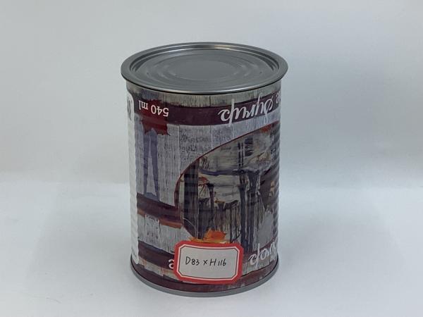 Quality Customizable Three Piece Tin Can Packaging 83mm Diameter 116mm Height Caliber for sale