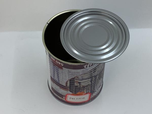 Quality Customizable Three Piece Tin Can Packaging 83mm Diameter 116mm Height Caliber for sale