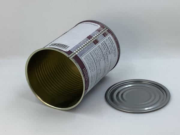 Quality Customizable Three Piece Tin Can Packaging 83mm Diameter 116mm Height Caliber for sale