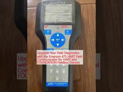 Atualize seus diagnósticos de campo com o Emerson 475 HART Field Communicator para dispositivos HART e FOUNDATION Fieldbus