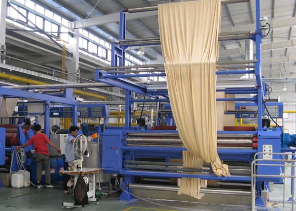 Quality Thermal Oil Gas Heating Textile Hot Air Stenter for sale