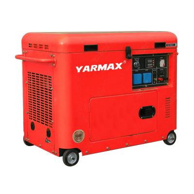 Cina Generatore silenzioso 6KW 6.5kWDiesel YM8700T in vendita