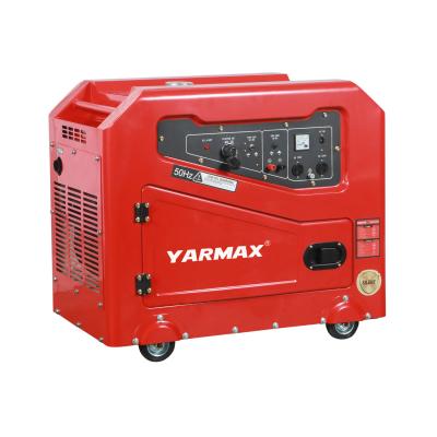 Cina Generatore diesel di inizio elettrico diesel silenzioso del generatore 50Hz di KDE7800STN 6KW in vendita