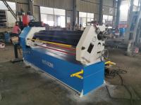China Small Plate Bending Rolling Machine Asymmetric W11F Initial Pinch 3 Rollers 2000mm for sale