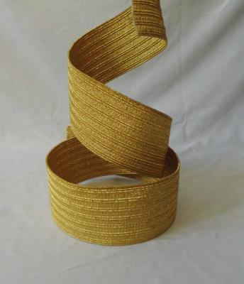 China Golden silk Ribbon for sale