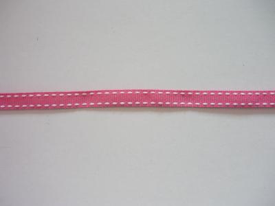 China Pink  Jump point Polyester  Jacquard Ribbon for sale