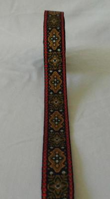 China High quality 2.5cm Flower Jacquard Ribbon for sale