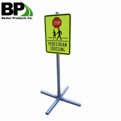 China Square Sign Post for Traffic and Roadway Signs for sale