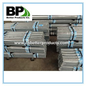 China Galvanized Street Sign Posts and impact-resistant sign posts for sale