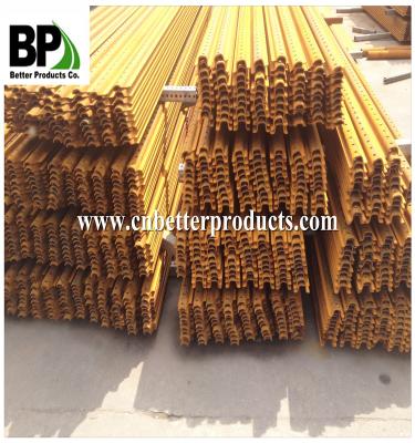 China hot dipped galvanized or yello painted Street Sign Posts and impact-resistant sign posts for sale for sale