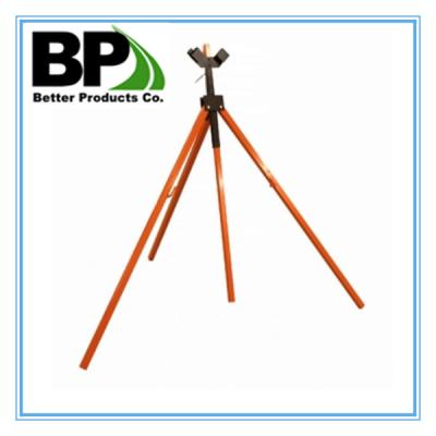 China Flexible Movable 16lbs  high quality steel sign stand painted orange or blank Advertising stand for sale