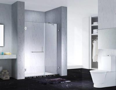 China Fashion Design Frameless Slimline Rectangle Shower Enclosure With Pivot Door, AB 6231 for sale