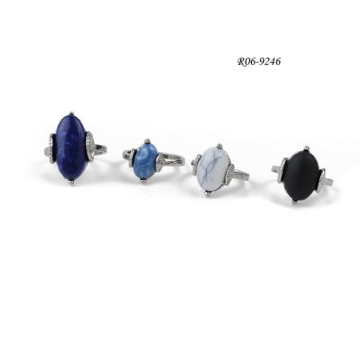 China Rhinestone R06-9246 cocktail rings crystal rings for sale