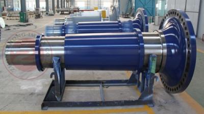 China Steel forgings, rotating and supporting rings, wind power flange, gear rings, tower flange for sale