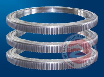 China OEM Custom Carbon Steel Ring Flange Forging / Forged Slew Bearing , Height 1500mm for sale