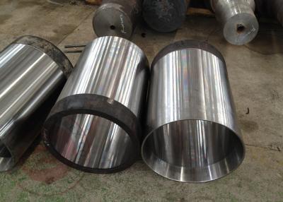 China Custom Forged Cylinder Piston EN DIN , Stainless Steel Cylinder Seat For Railroad Bridge for sale
