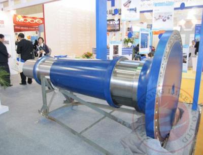 China Q345D Rotor locking plate wind power generator parts,Steam Turbine Rotor Forging shaft for sale