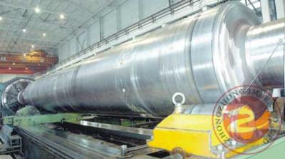 China ASTM, EN standard Max. OD of 1100mm corrosion-resistant 30Cr2Ni4Mo forged lower pressure, forged, forging axis, turbine for sale