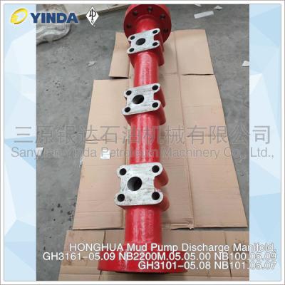 Cina Collettore fluido GH3161-05.09 NB2200M.05.05.00 HONGHUA di scarico di conclusione della pompa di fango in vendita