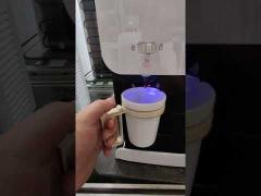 Dispensador de agua POU de doble detección UV pintado con sensor manual