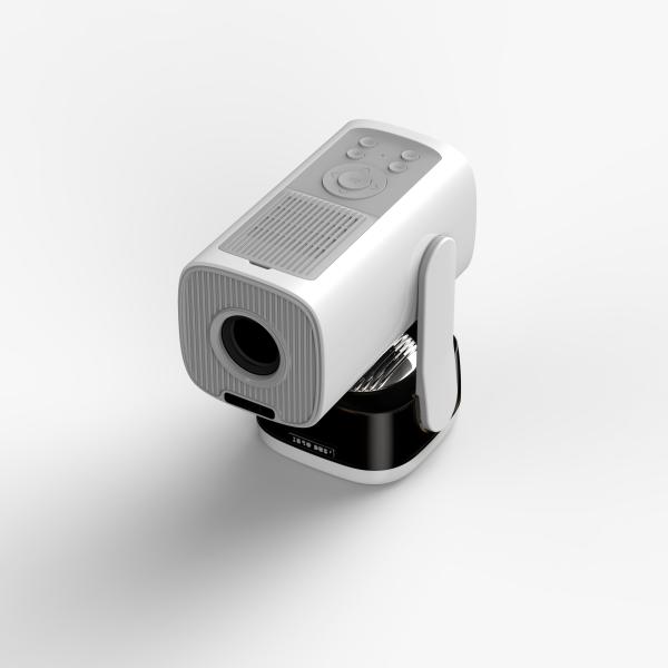 Quality Karaoke Mini Projector Sun 606 300ANSI 180 Degree Rotatable LED Light Stand Outdoor Movie Projectors Speaker for Home Theater for sale
