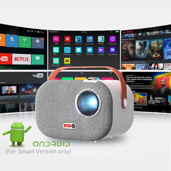 Quality Sun 700 6000Lumens  LCD DLP Business Projector Education Video Proyector Beamer Hy300 Video Projector Native Mini Projecteurs 4k for sale