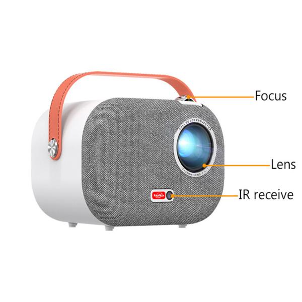 Quality Smart Android WIFI Mobile 2K 4K 3D Mini LED Projector 18000 Lumens Short Throw for sale