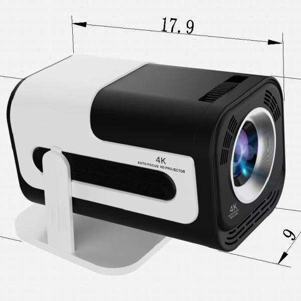 Quality Portable Mini Projector 4K Max Resolution 2G RAM LED Lamp 5G WIFI 150ANSI for sale