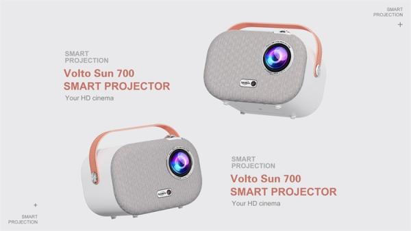 Quality Sun 700 Portable Projector with Handle Support Full HD Proyector 1080P Home for sale