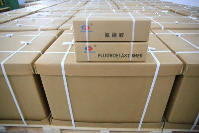 Cina Alta resistenza alla rottura Gomma fluorina bianca FKM per applicazioni automobilistiche in vendita